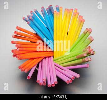 Colorful candy sticks Stock Photo - Alamy