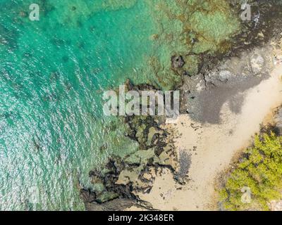 Air intake of the 'Anaeho'omalu Beach, Waikoloa, Anaehoomalu Bay, Big ...