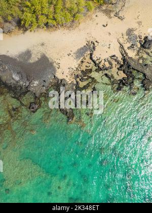 Air intake of the 'Anaeho'omalu Beach, Waikoloa, Anaehoomalu Bay, Big ...