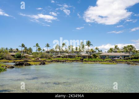 'Anaeho'omalu Beach, Waikoloa, Big Island, Hawaii, USA, North America ...