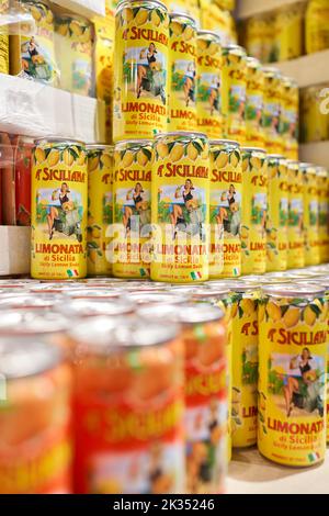 LEMON SODA Italian Lemonade. Lemon Soda is a brand of Terme di Crodo ...