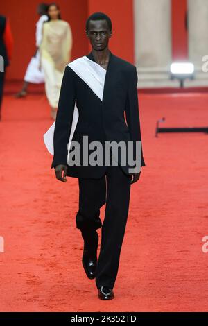 SALVATORE FERRAGAMO SS23 runway during Milan fashion Week on September ...