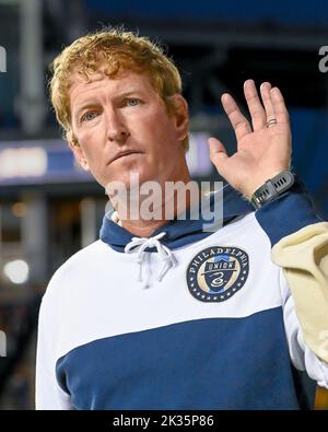 Chester, PA USA. 24th Sep - Philadelphia Union defender and goal scorer ...