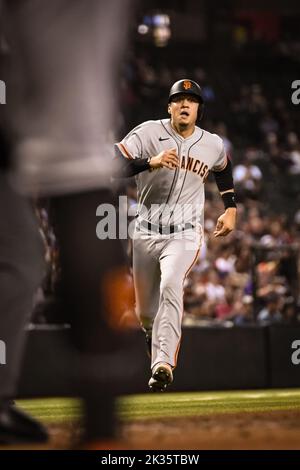 Arizona Diamondbacks second baseman Wilmer Flores (41) in the first ...