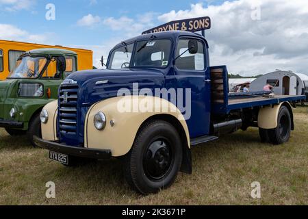 Ilminster.Somerset.United Kingdom.August 21st 2022.A Ford Thames 4D ...