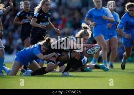 Women's Allianz Cup Exeter Chiefs Women 21 v 23 Worcester Warriors ...