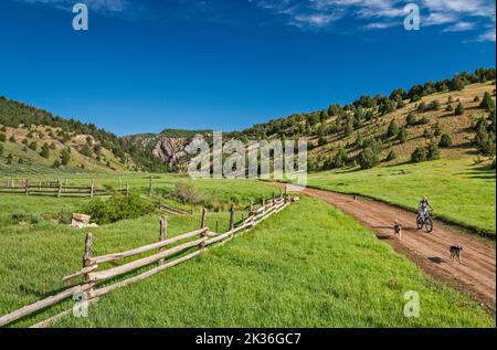 Rees Valley, Chicken Creek Road, FR 101, San Pitch Mountains, Uinta ...