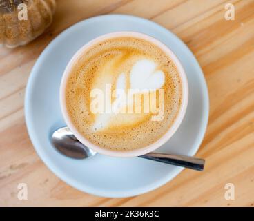 Popular Spanish coffee Cortado Stock Photo - Alamy