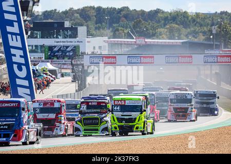 44 ANDRÉ Jonathan (FRA), Lion Truck Racing, MAN - TGS, action during ...