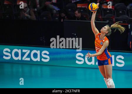 ARNHEM, NETHERLANDS - SEPTEMBER 25: Eline Timmerman of the Netherlands ...