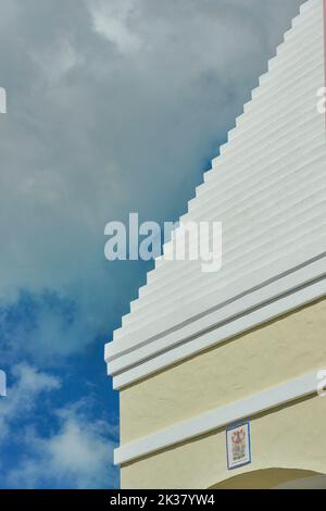 Hamilton Bermuda Architecture Close Up Pink & Yellow Pastel Building ...