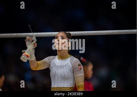 SZEKELY Zoja (HUN) beam during Men's and Women's Artistic Europeans ALL ...
