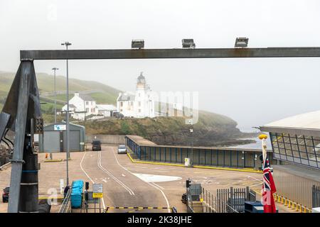 UNITED KINGDOM; HOLBURN HEAD LIGHTHOUSE IN SCRABSTER, SCOTLAND...ORKNEY ...