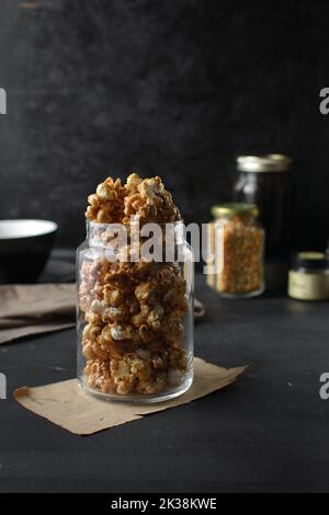 Popcorn Kernels in a Jar Stock Photo - Alamy