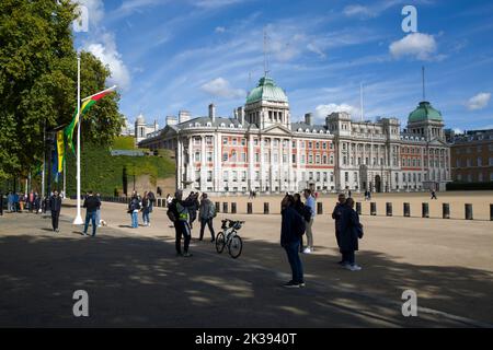Horse Guards Parade is the ceremonial parade ground in St James's Park ...