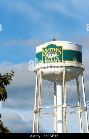 Smiths Falls, Ontario, Canada - September 16, 2022: The top of the ...