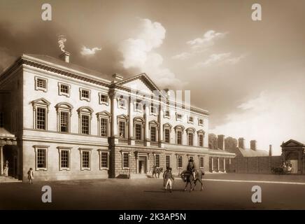 Buckingham Palace, London, England, 1790 Stock Photo - Alamy