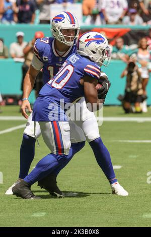 MIAMI GARDENS, FL - SEPTEMBER 20: Miami defensive lineman Akheem ...