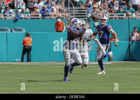 MIAMI GARDENS, FL - SEPTEMBER 20: Miami linebacker Mohamed Toure (1 ...