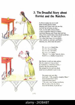 The Dreadful Story about Harriet and the Matches from ' The ...
