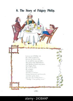 The Story of Fidgety Philip from ' The Struwwelpeter painting book ...
