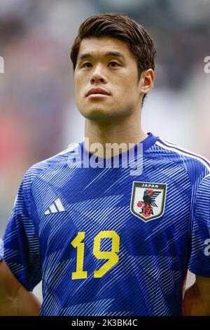 DUSSELDORF - Hiroki Sakai of Japan during the Japan vs. United States ...