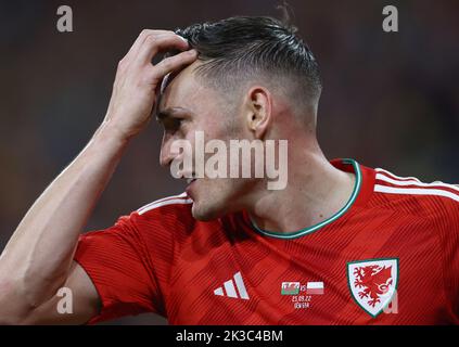 Wales' Connor Roberts during the UEFA Nations League Group A Match at ...
