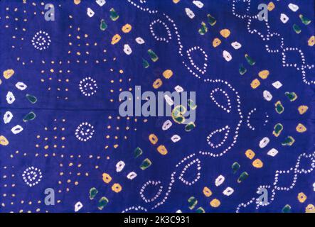 Tie dye bandhani made in Bhuj, Kutch, Gujarat, India, Asia Stock Photo ...