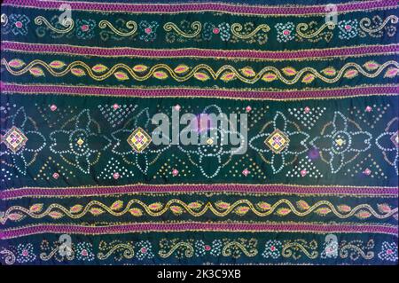 Tie dye bandhani made in Bhuj, Kutch, Gujarat, India, Asia Stock Photo ...