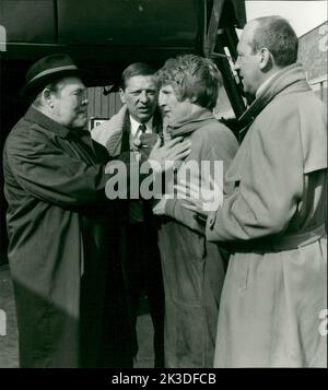 Szene aus der Fernsehkrimireihe "Dem Täter auf der Spur", Folge ...