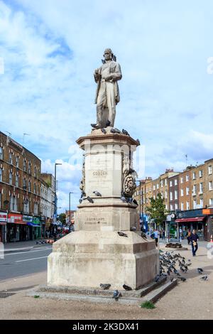 Statue to Richard Cobden, Camden, London, UK Stock Photo - Alamy