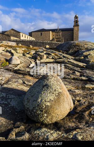 Punta da Barca, Muxía, Galicia, Spain Stock Photo - Alamy