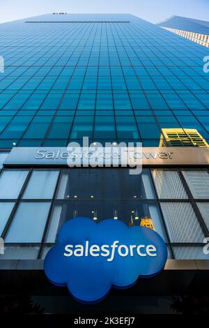 Salesforce Headquarters in New York City, also known as Salesforce ...