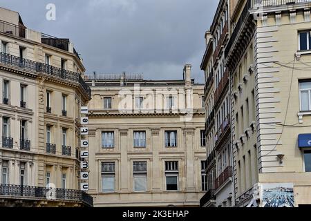 Marseille, France. 24th Sep, 2022. Rain clouds are seen above the Old ...