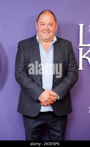 Mark Addy attending the UK premiere of The Lost King at the Ham Yard ...