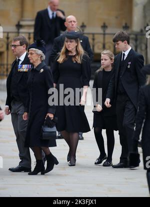 The Earl of Ulster and Lord Culloden arrive for King Charles III's ...