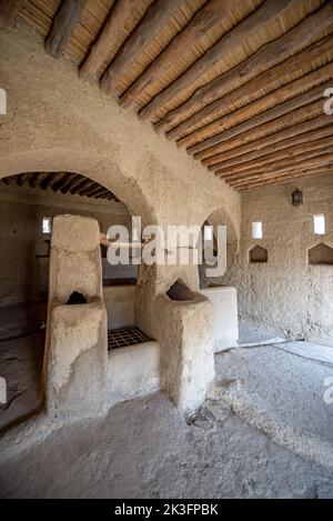 Interiors of Bahla Fort Citadel, Oman Stock Photo - Alamy