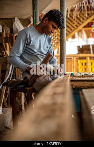 Dhow Factory. Sur. Sultanate of Oman Stock Photo - Alamy