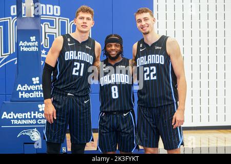 left to right: Franz Wagner (Magic), Paolo Banchero Berlin, January 15 ...