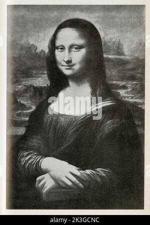 Leonardo da Vinci - Mona Lisa – Portrait of Lisa Gherardini, wife of ...