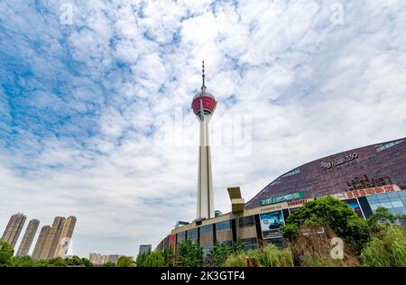 339 Radio and TV Tower, Chengdu, Sichuan, China Stock Photo - Alamy