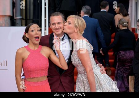 Amy Mussul, Johannes Hendrik Langer und Melanie Marschke beim Leipziger ...