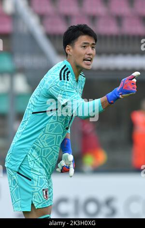 Castel Di Sangro, Italy. 26th Sep, 2022. Japan supporters cheer on ...