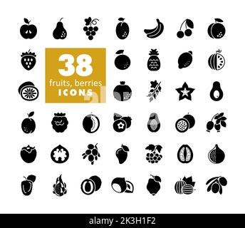 Apple vector glyph icon. Graph symbol for food and drinks web site ...