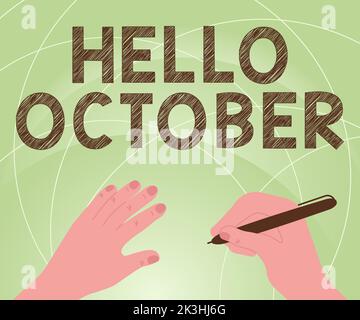 HALLOWEEN text written word on green round stamp sign Stock Photo - Alamy