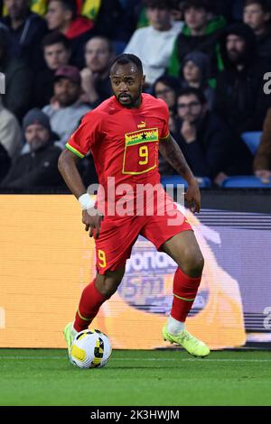 LE HAVRE - Jordan Pierre Ayew of Ghana during the International ...