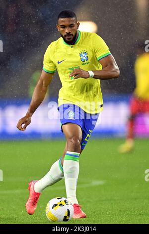LE HAVRE - Bremer of Brasil during the International Friendly match ...