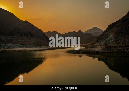Shawka Dam, which is situated in Wadi Shawka on the eastern exteriors ...