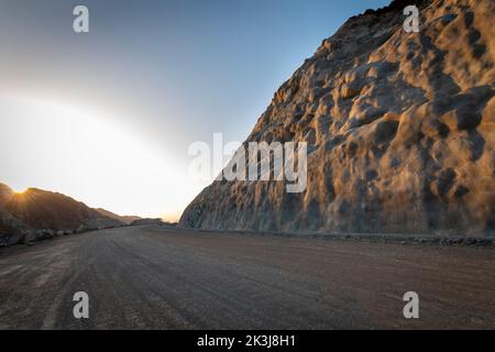 Shawka Dam, which is situated in Wadi Shawka on the eastern exteriors ...