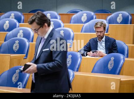 THE HAGUE - Pieter Grinwis during the weekly question hour in the House ...